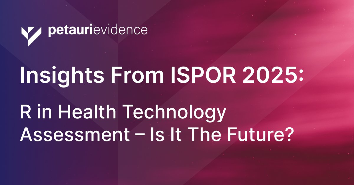 Insights From ISPOR 2025: R In Health Technology Assessment – Is It The ...