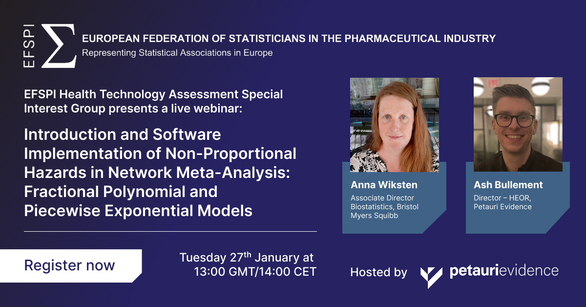 Live Pharma Statistics Webinar - Petauri